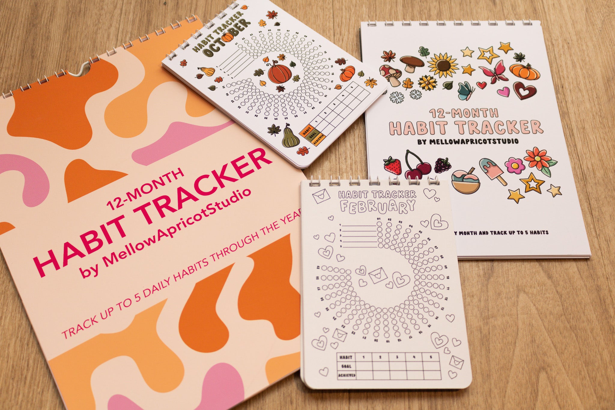 Habit Trackers – MellowApricotStudio